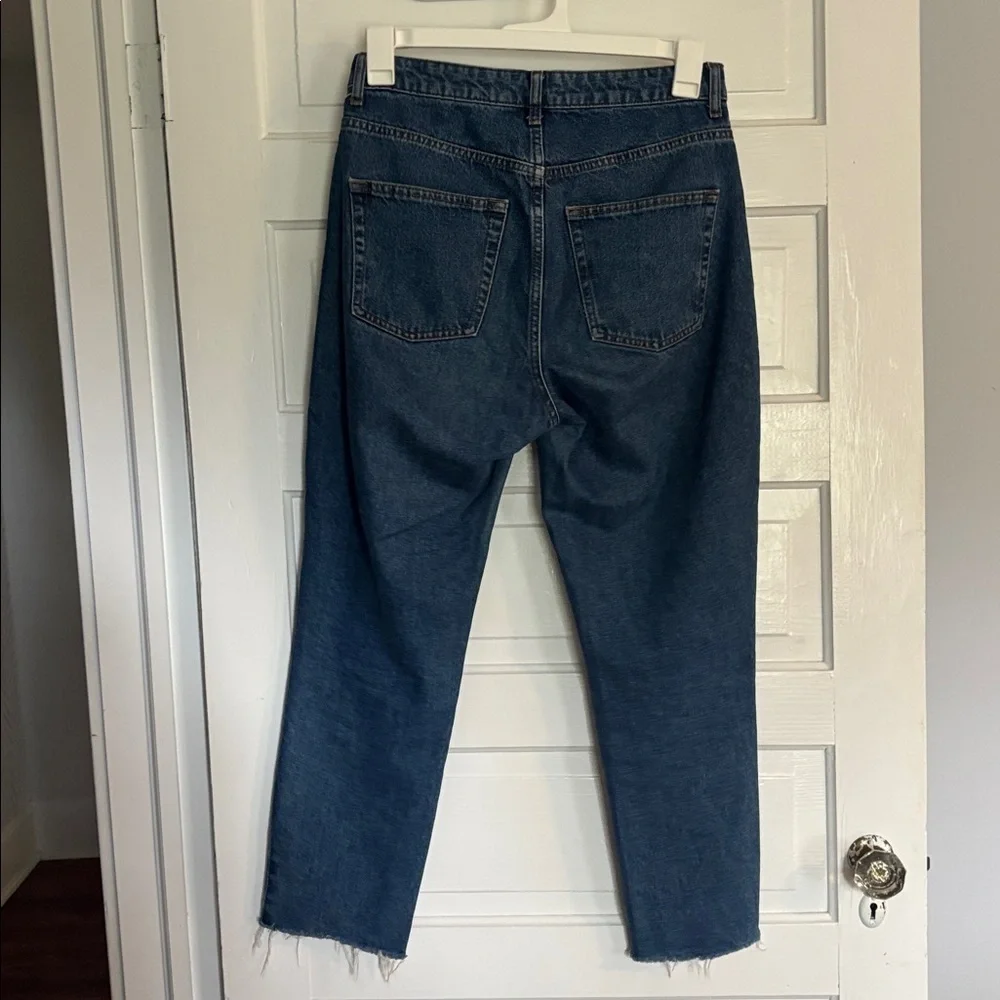 We The Free | Jeans | We The Free Classic Blue Straight Frayed Denim ...